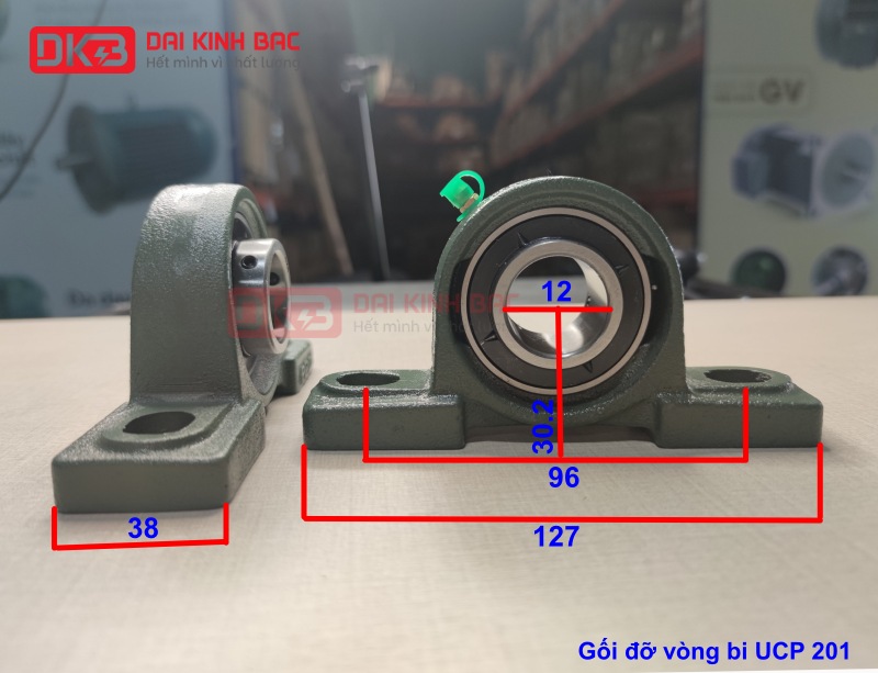 Gối Đỡ Vòng Bi UCP 201